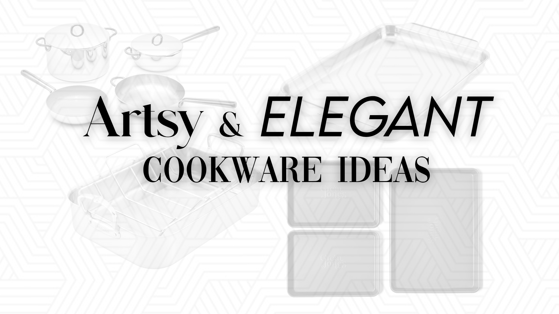 The Registry: Artsy & Elegant Cookware Ideas - World Bride Magazine