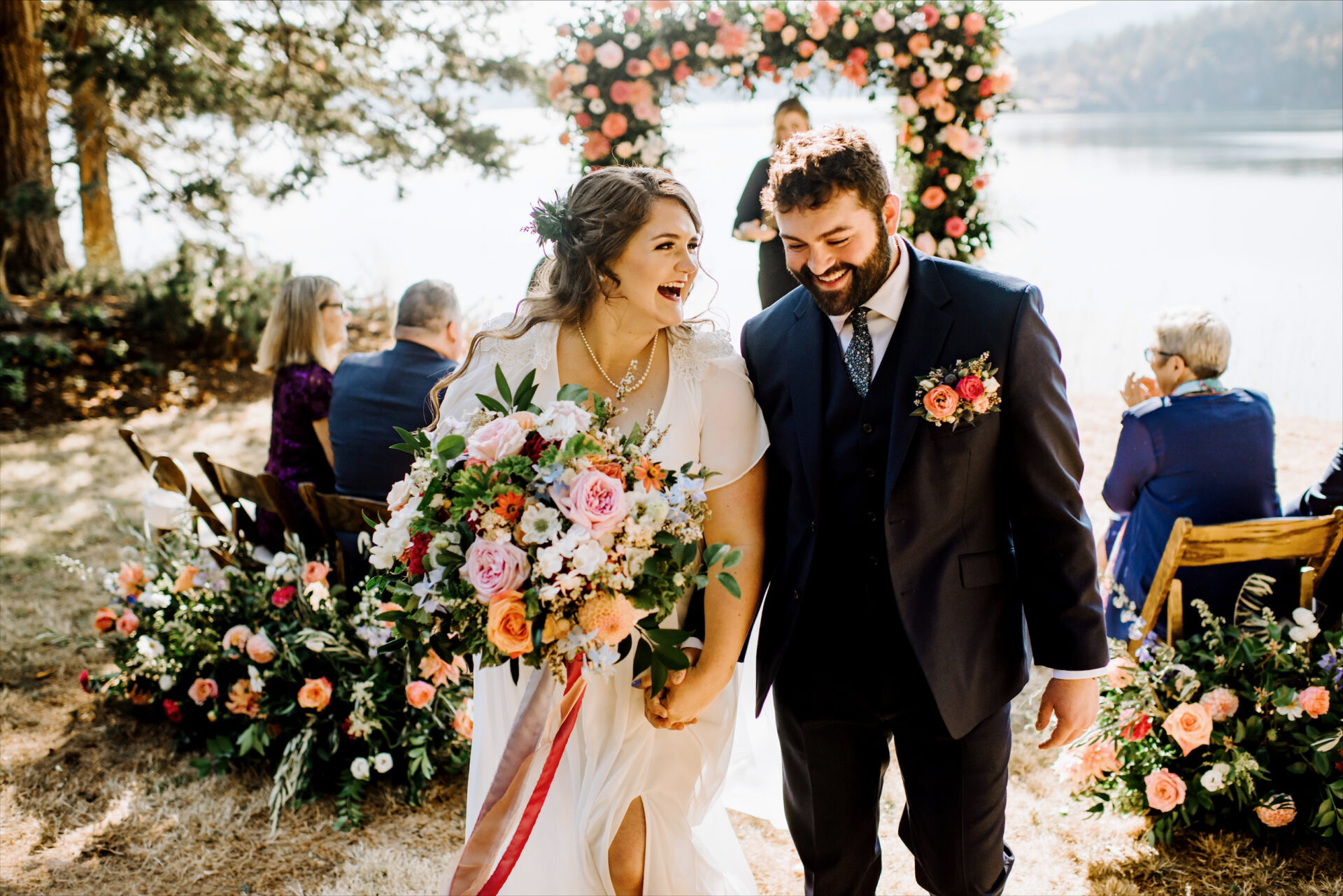 REAL WEDDINGS: Florist Extraordinaire Brenna Robinson Ties The Knot To ...
